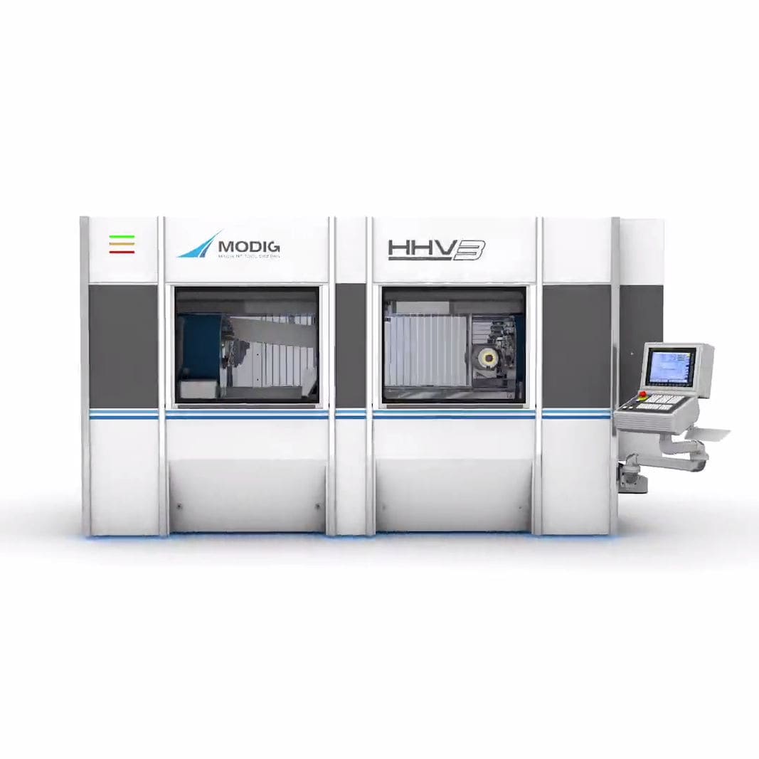 5轴CNC加工中心 - HHV3 - Modig Machine Tool - 4轴 / 卧式 / 用于钢材