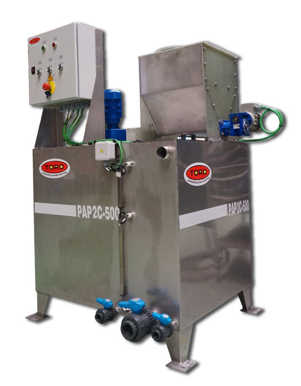 定量制备站 - PAP-2C INOX - TORO EQUIPMENT - 聚合电解质