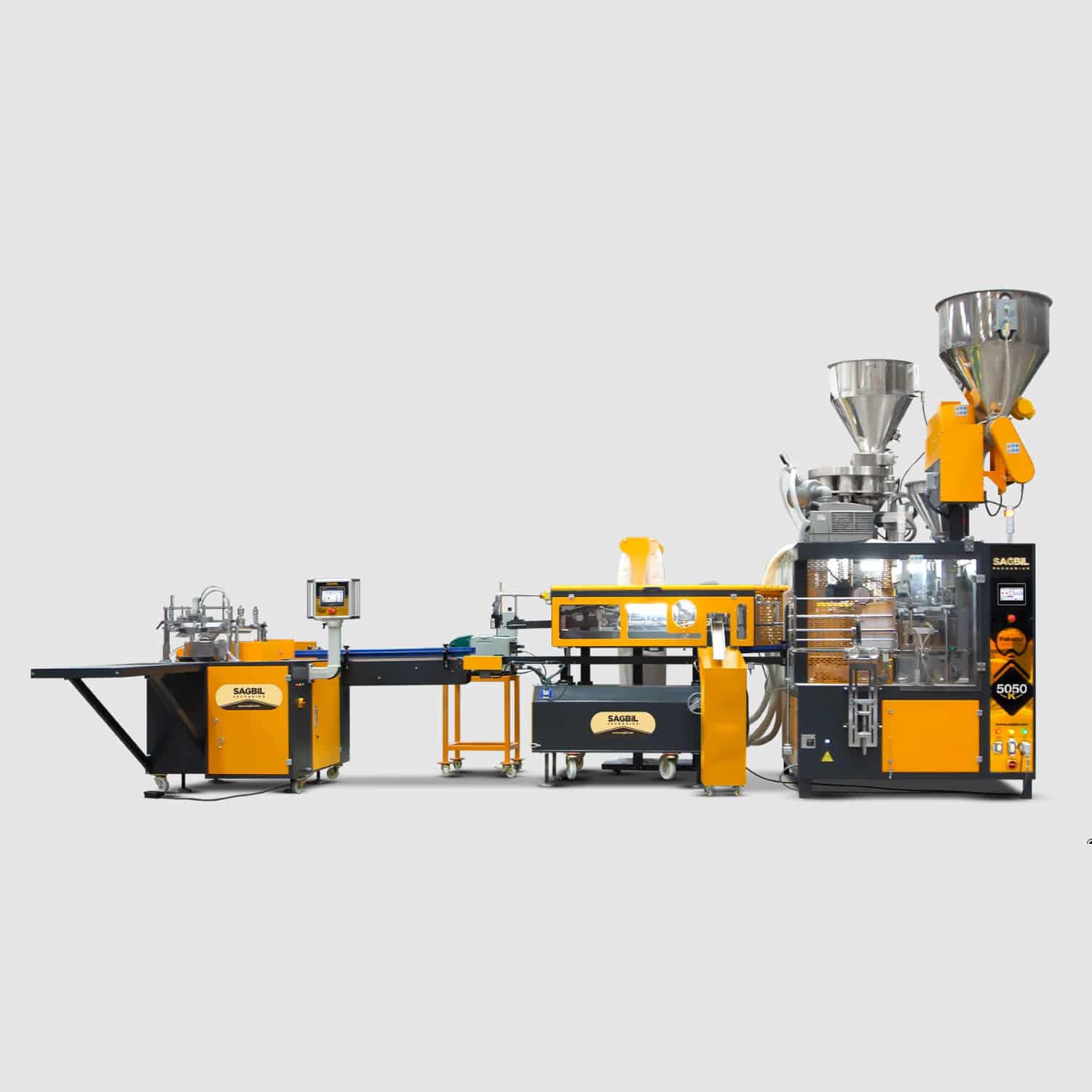 立式装袋机 - PAKETTO 5050K - VD+VMDB - SAGBIL PACKAGING MACHINES - V-FFS / 全自动