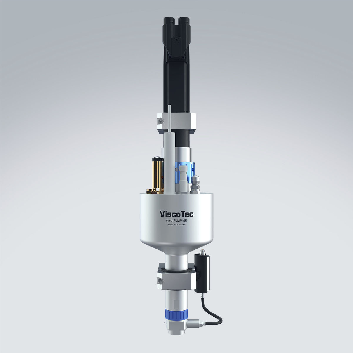 液体定量分配机 - vipro-PUMP MR - ViscoTec Pumpen- u. Dosiertechnik GmbH - 胶 ...