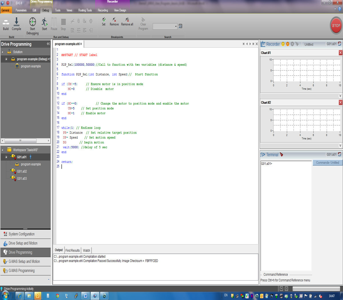 三维运动软件 - Elmo Application Studio II Software - EASII - Elmo Motion Control Ltd.