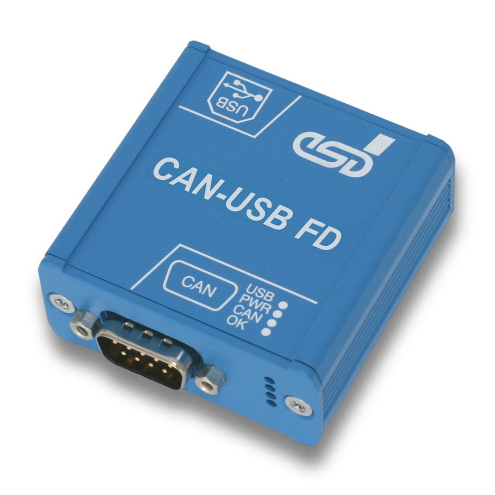 CAN FD接口模块 - CAN-USB/3-FD - esd electronics gmbh - USB / CANopen / 工业