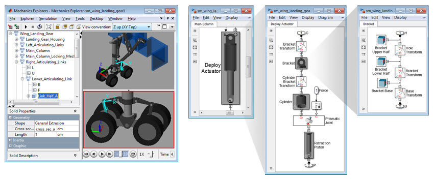 多体系统模拟软件 - Simscape Multibody™ - The MathWorks - 建模 / 机械模拟