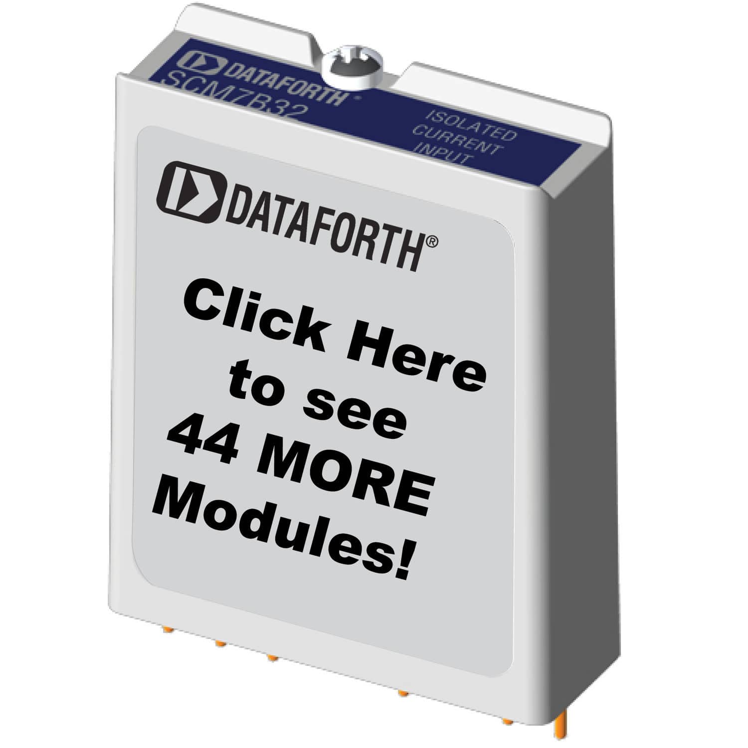 电压输入模块 - SCM7B30/31xx Series - Dataforth Corporation - 模拟 / 绝缘 / 紧凑型