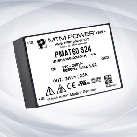 封装电源 - MAT60 S series - MTM Power Messtechnik Mellenbach GmbH - DC/DC / AC/DC / 单输出