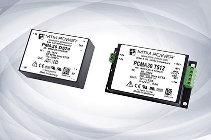 封装电源 - PCMA30 S series - MTM Power Messtechnik Mellenbach GmbH - DC/DC / AC/DC / 单输出