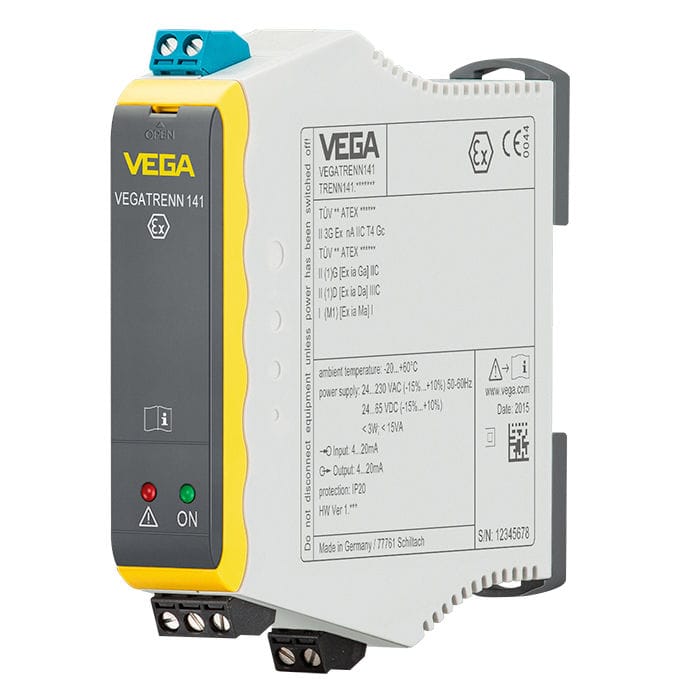 电镀隔离器 - VEGATRENN 141 - VEGA TECHNIQUE/德国VEGA - 信号 / ATEX / 双通