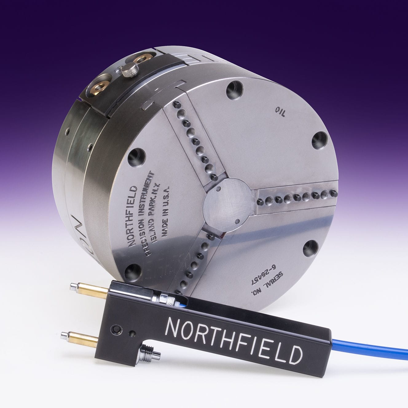 自动卡盘 - 650 - NORTHFIELD PRECISION INSTRUMENT - 三爪 / 整装式 / 气动