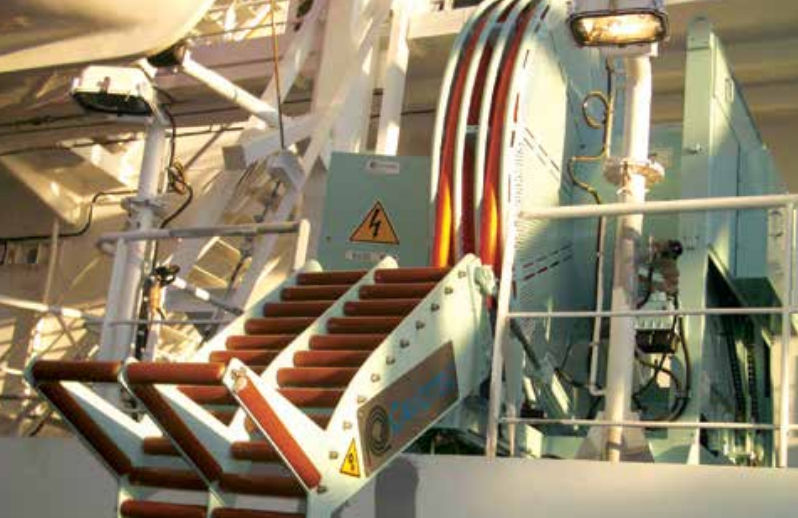 电缆卷盘 - PoweAMPReel - Cavotec - 海洋应用 / 固定 / 1名司机