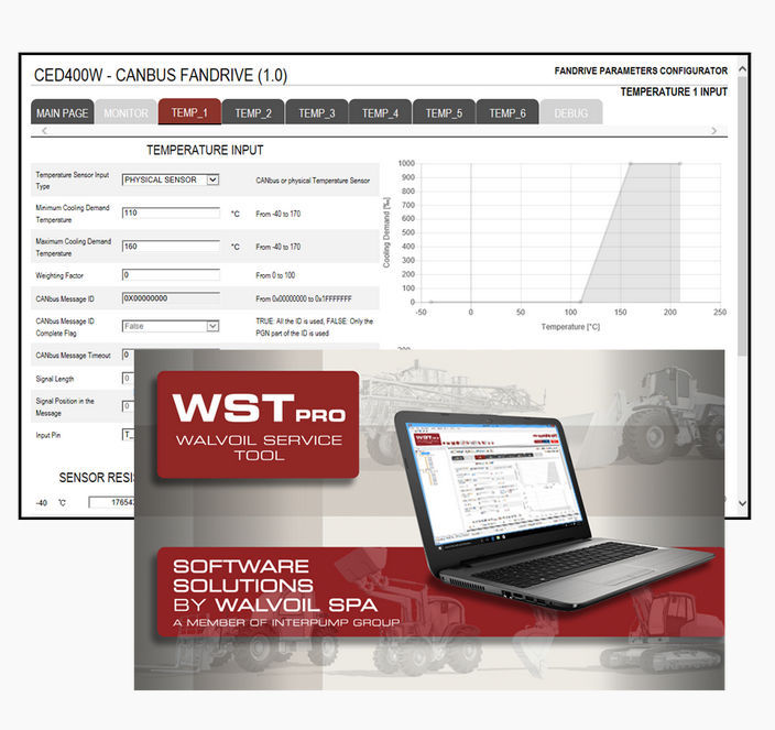 接口软件 - WST pro - WALVOIL - 控制 / 设计 / 安全