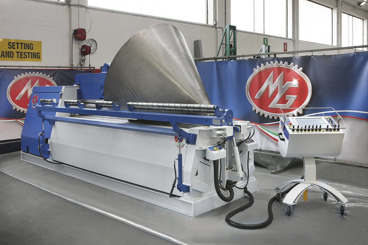 四辊卷板机 - ML3008R - MG S.R.L. - 液压 / 锥形 / 数控