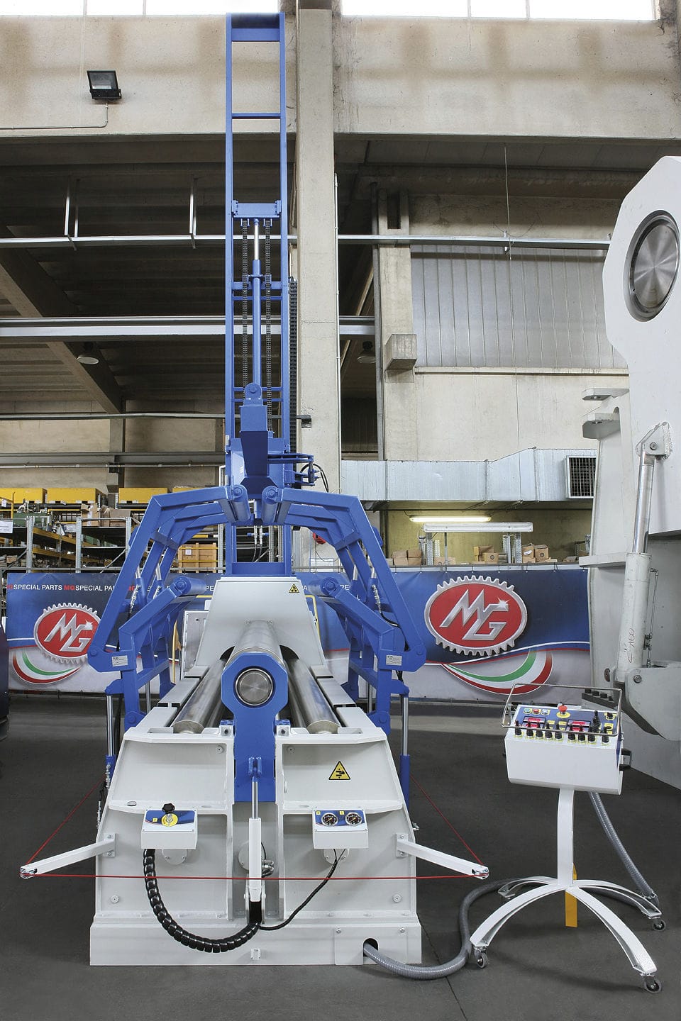 四辊卷板机 - M3018C/S - MG S.R.L. - 液压 / 移动控制面板 / 锥形