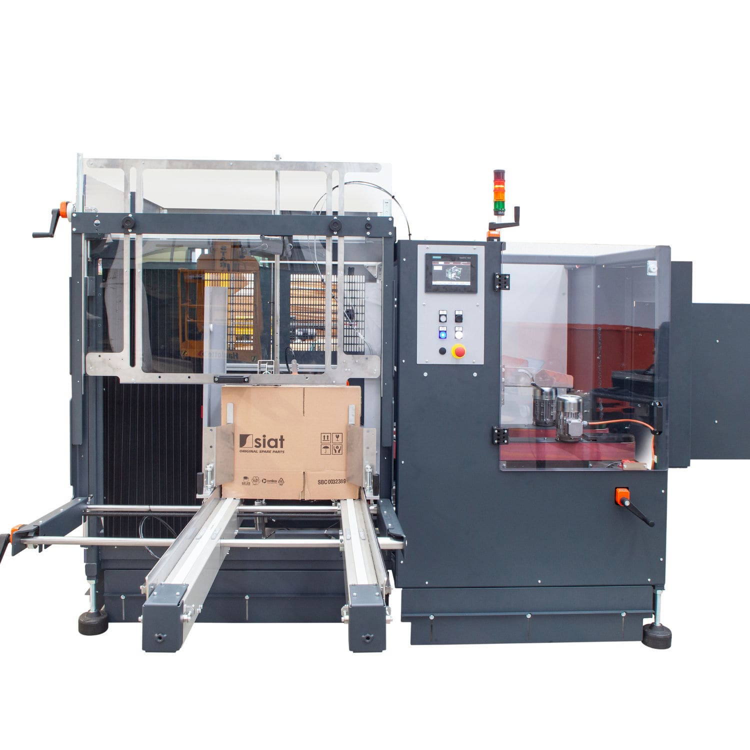 自动纸箱成型机 - EZ-BOX 20 - SIAT - 胶带 / 高速 / 食品工业
