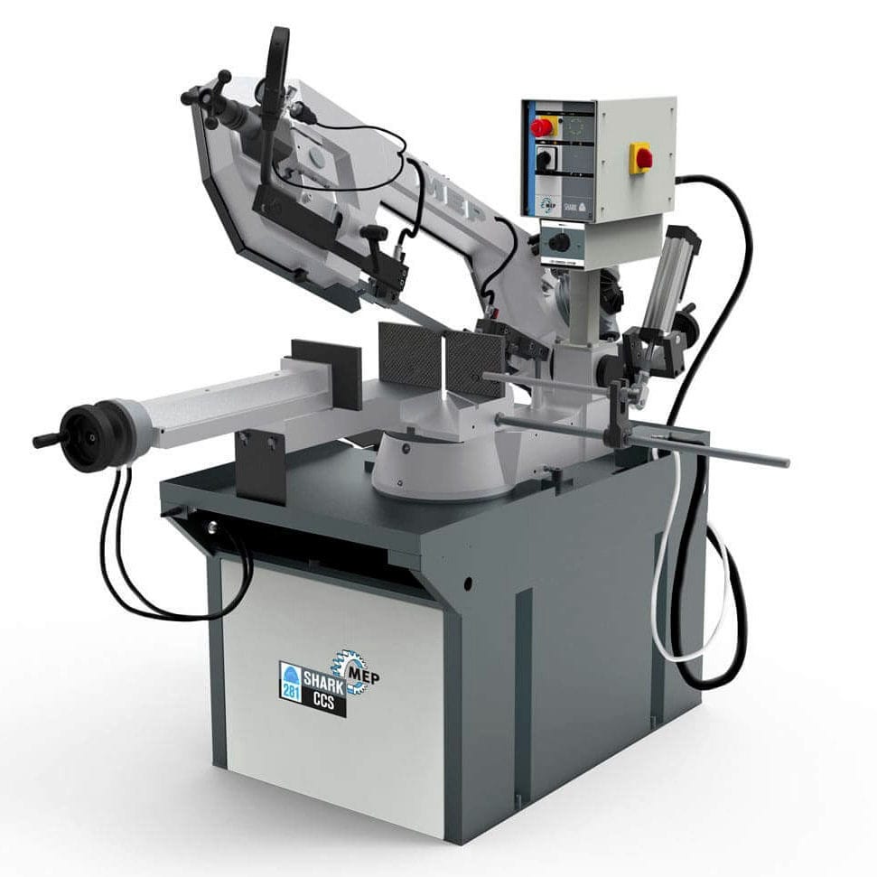 固定锯床 - SHARK 281 CCS MA - MEP/意大利MEP - 带式 / 斜切 / 卧式