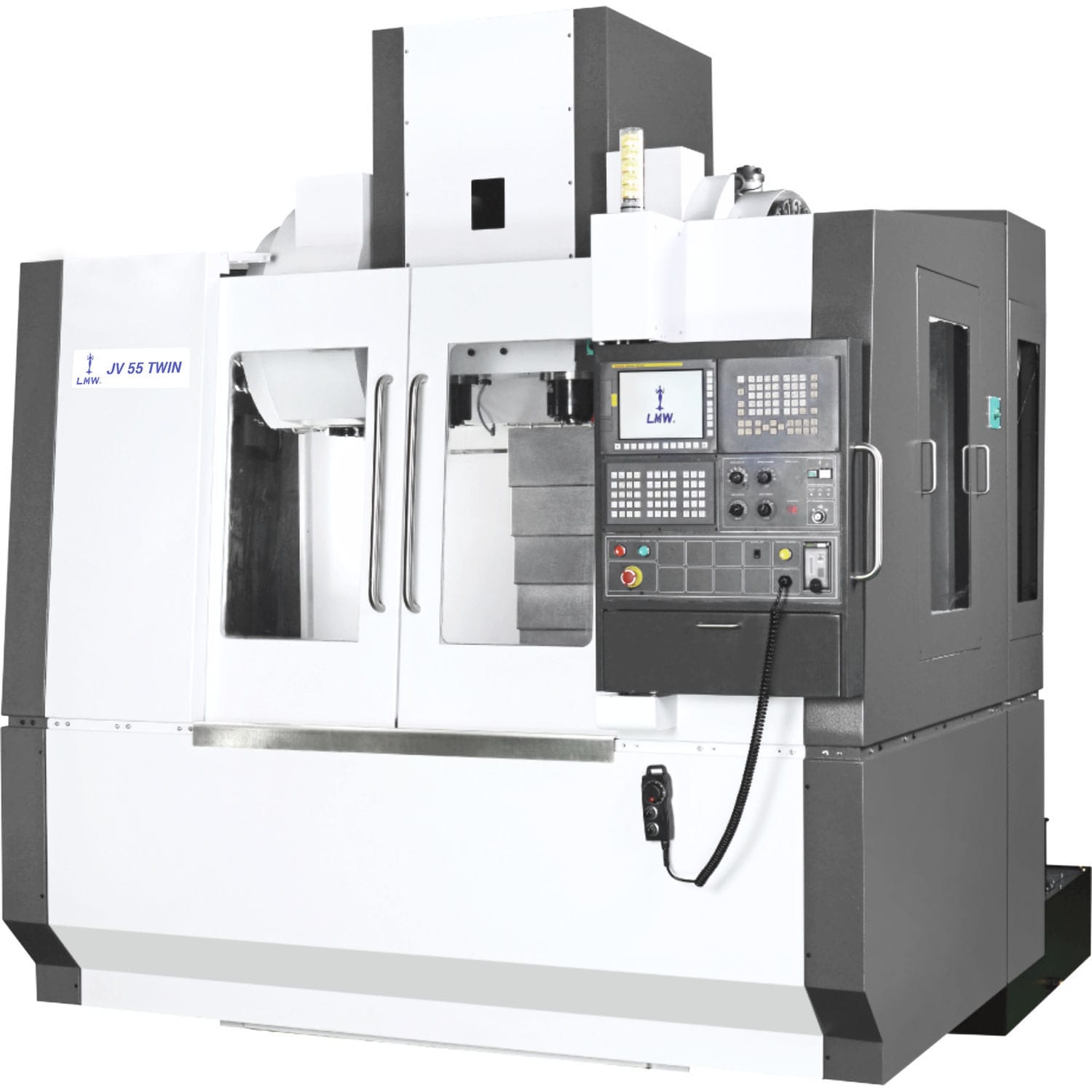 3轴加工中心 - JV 55 TWIN - LMW - 立式 / 用于金属 / BBT40