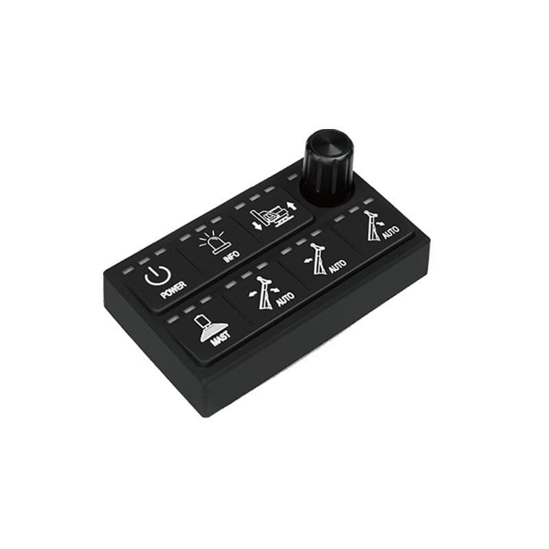 8键式数字键盘 - SPM-KEYP-B08 - Hunan SonnePower International Co., Ltd. - 面板式 ...