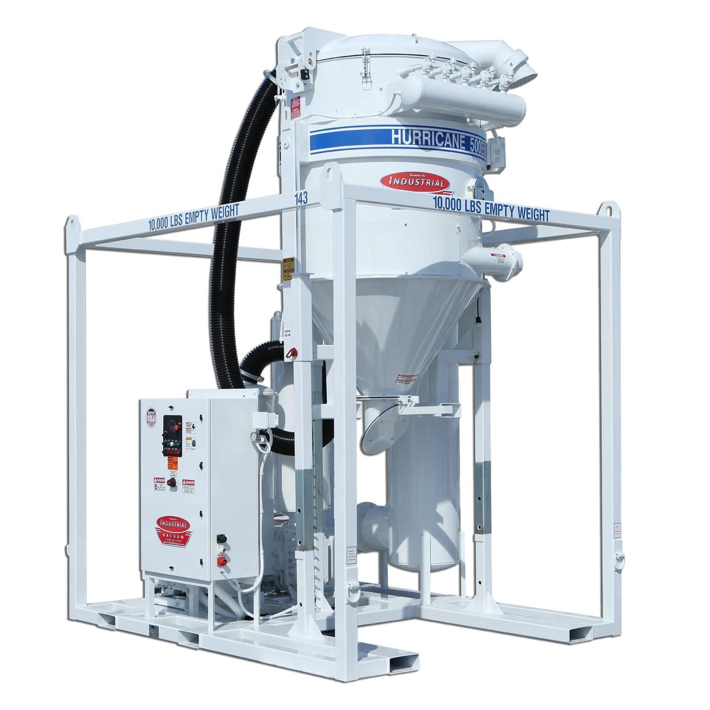 工业吸尘器 - HURRICANE 500EM - Vactagon LLC - 干式 / 湿式洗涤 / 电动