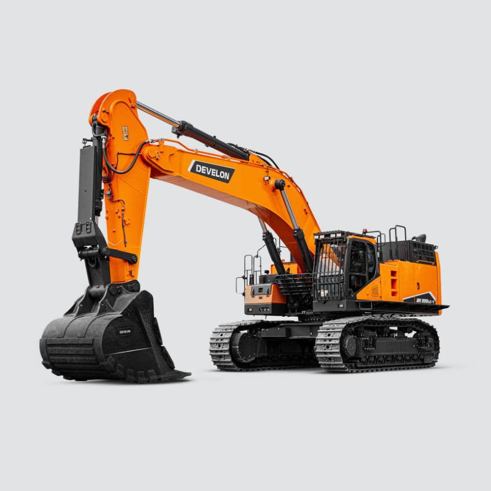 重型挖掘机 - DX800LC-7 - DAEWOO Construction Equipment Division - 履带式 / 柴油