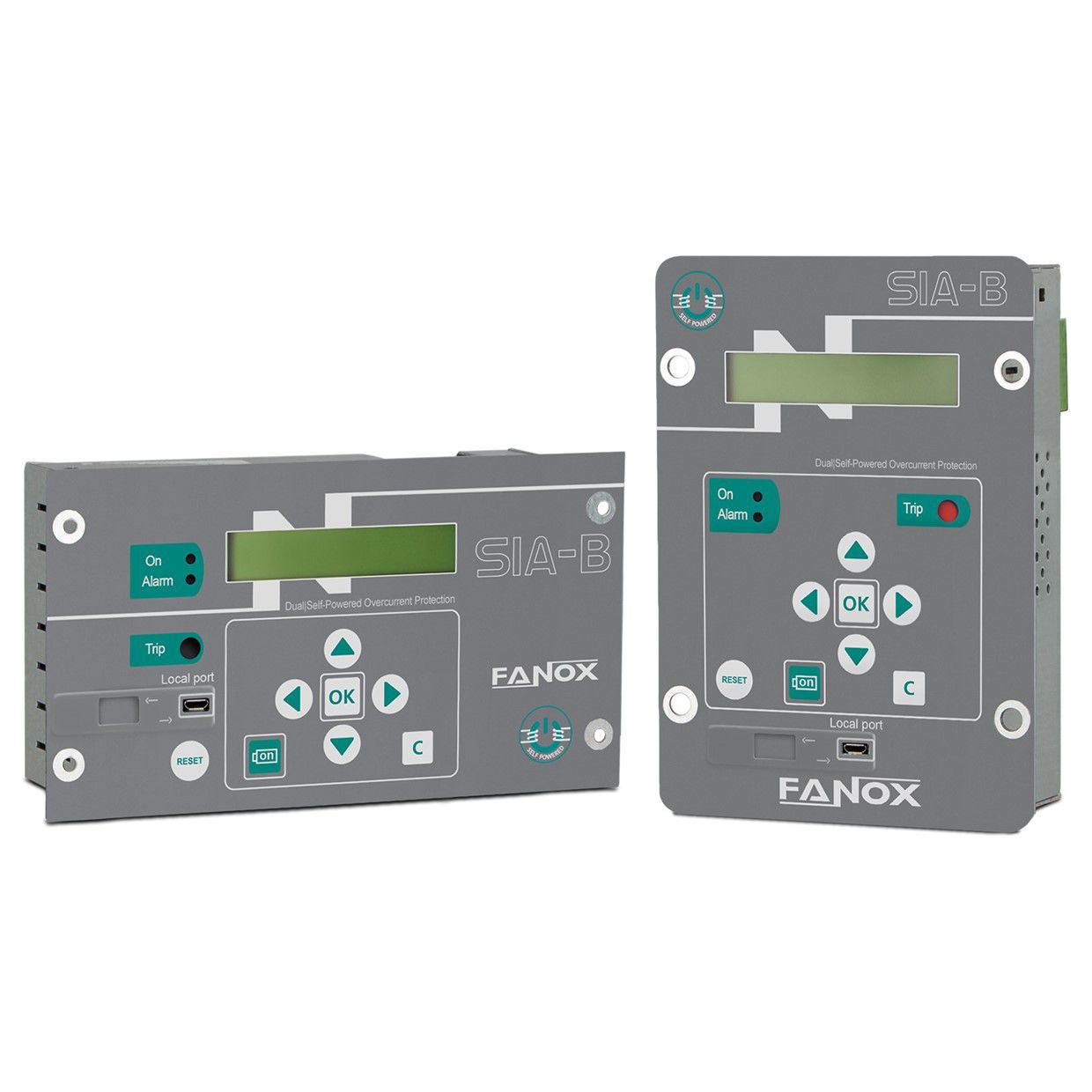 自供电保护继电器 - SIA-B SPECIFIC - FANOX ELECTRONIC - 接地漏电 / 过载电流 / 面板安装