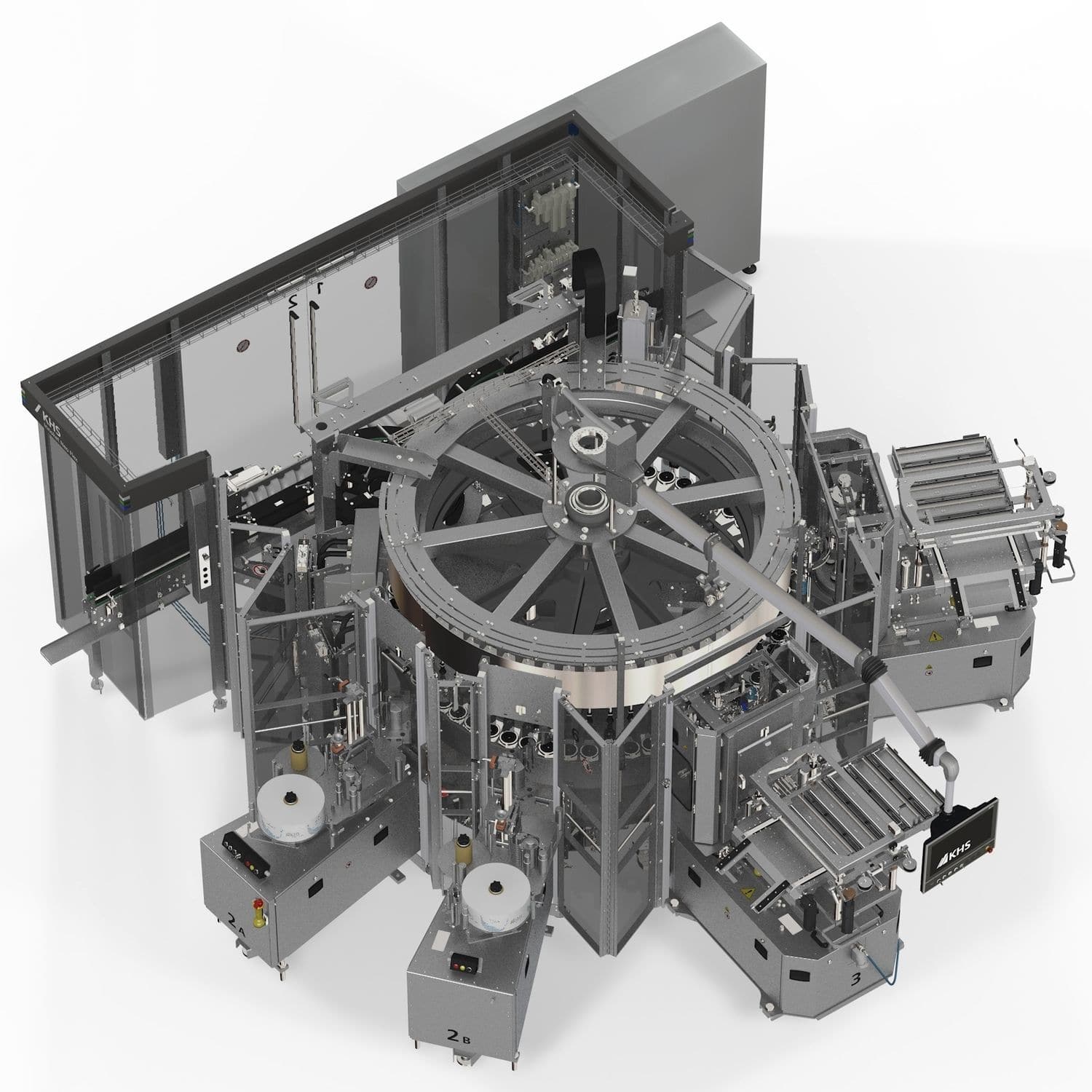 自动标签机 - Neo Flex - KHS GmbH/德国KHS - 瓶子 / 食品饮料行业 / 自粘标签