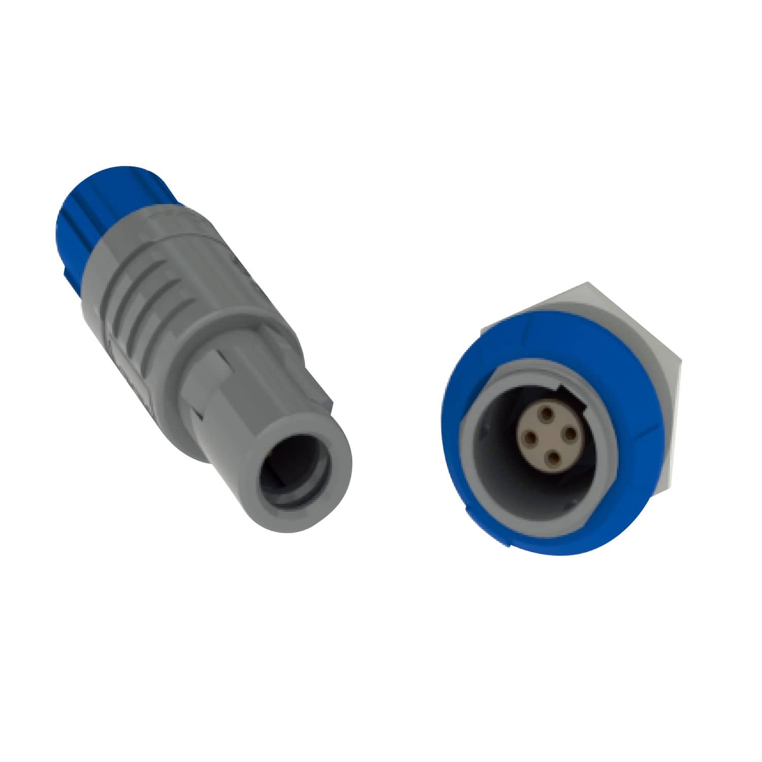 数据连接器 - 1P series - JPC Connectivity - 供电 / 环形 / 推挽式