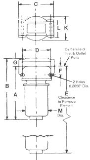 液体过滤器 - AN6234 series - Purolator - 筛网 / T形