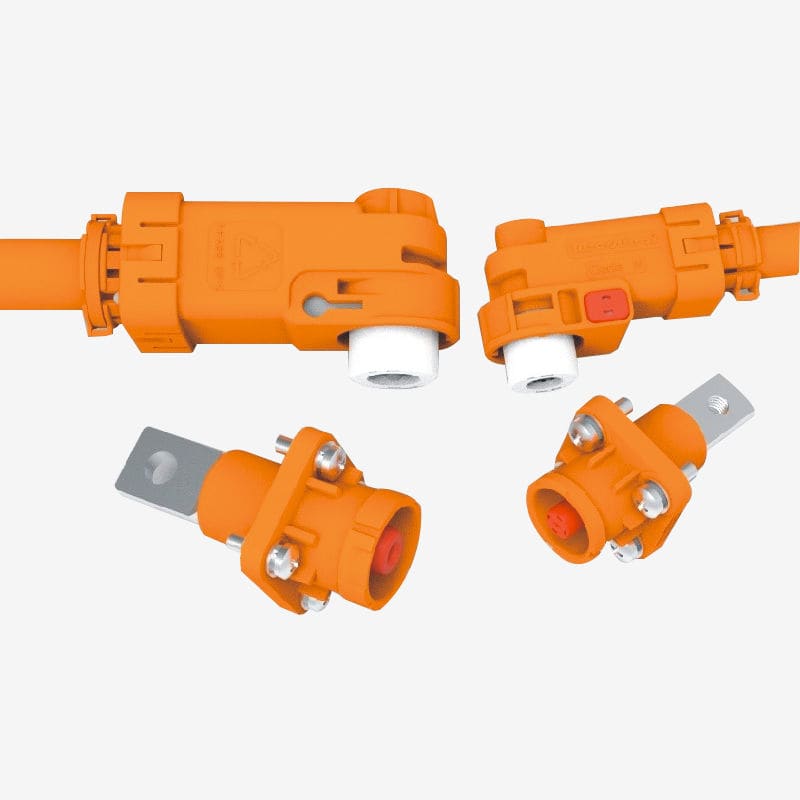 供电连接器 - REA1 - Suzhou Recodeal Interconnection System - 闭锁式 / 高电压 / 塑料