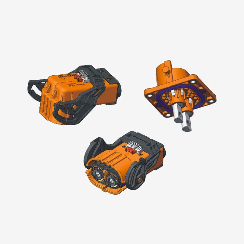 供电连接器 - REG3 - Suzhou Recodeal Interconnection System - 闭锁式 / 屏蔽 / 高电压