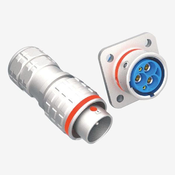 金属连接器 - RQB - Suzhou Recodeal Interconnection System - 供电 / 推挽式 / 闭锁式