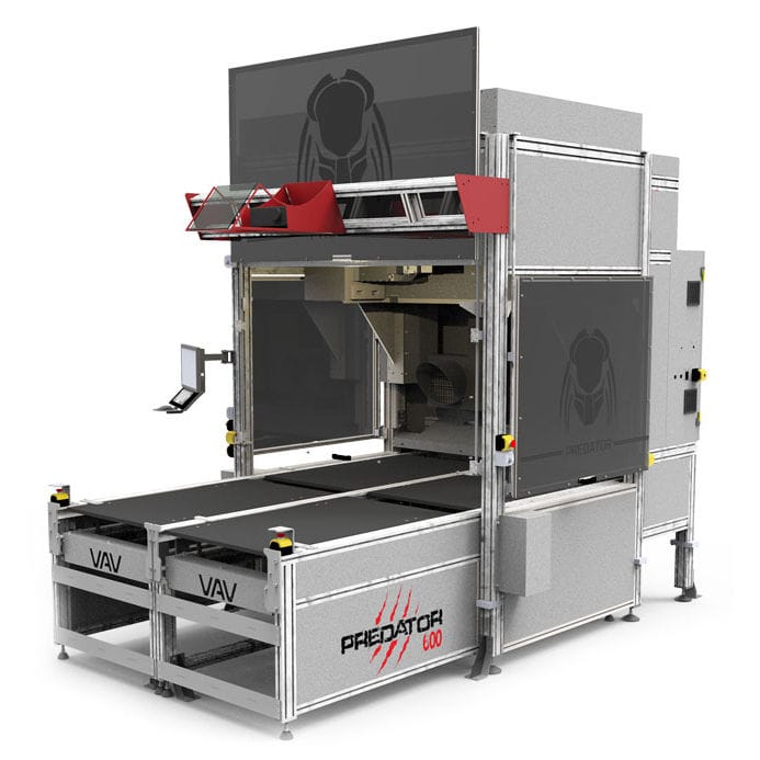 激光打标机 - PREDATOR FX/4X 400-600 - Vav Technology - 牛仔裤 / 落地式 / 用于纺织品