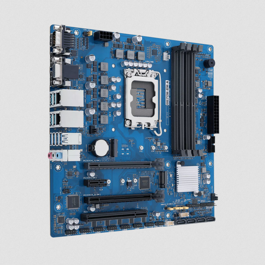 Micro-ATX主板 - Q670M-EM-A - ASUSTeK computer INC - Intel® Celeron ...