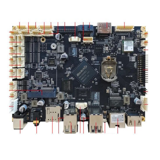 3.5"主板 - JUNO-R5683 - AmbiWorks - 嵌入式 / Rockchip RK3188 / ARM® Cortex®-A55 Quad-core