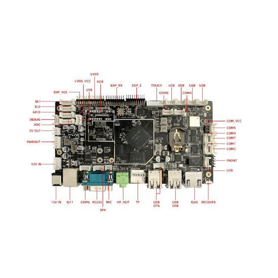嵌入式主板 - ZEUS-R568POS - AmbiWorks - Rockchip RK3188 / ARM® Cortex®-A55 Quad-core / Intel®
