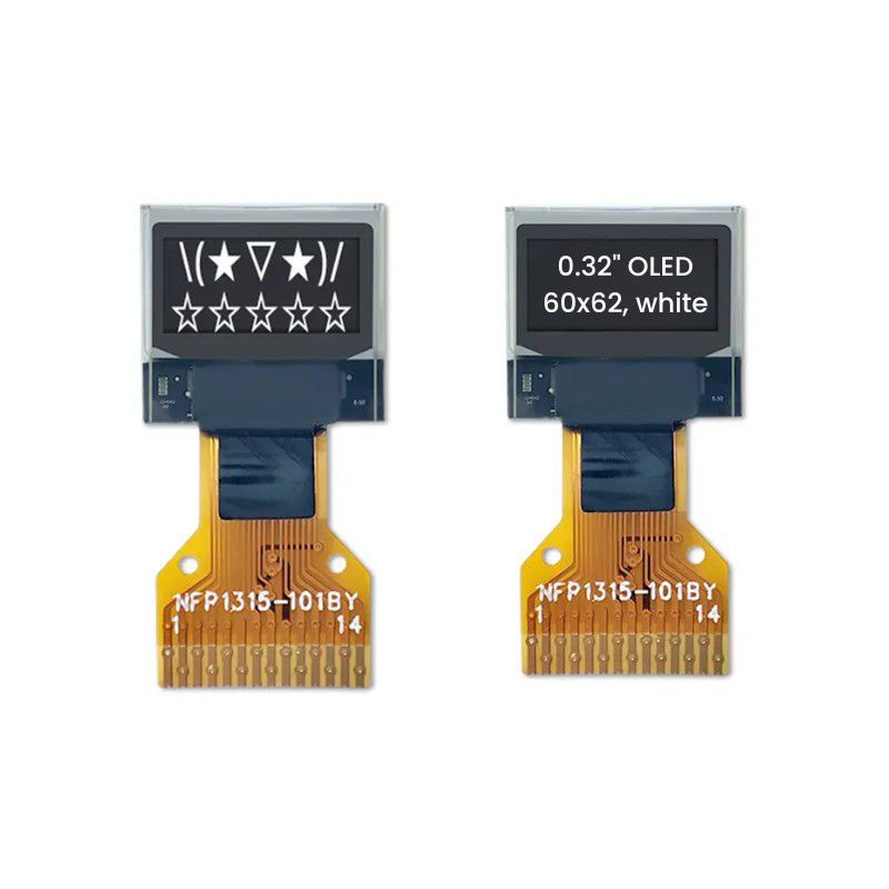 OLED显示模块 - TOX032FSWAG02 - TAILOR PIXELS TECHNOLOGY CO., LTD. - 单色 / 60 ...
