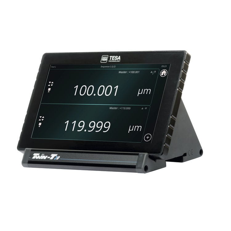 触摸屏显示屏 - TWIN-T20 nano - TESA - 用于度量 / RS-232 / IP65