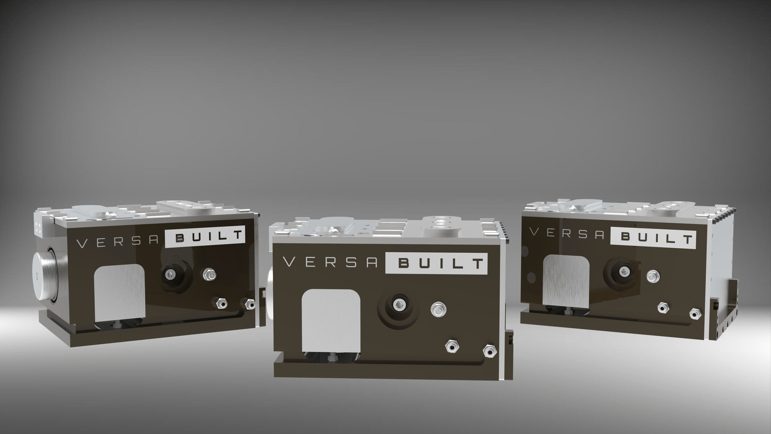 铣床夹钳 - MultiGrip - VersaBuilt Robotics - 气动 / 5轴 / 精准