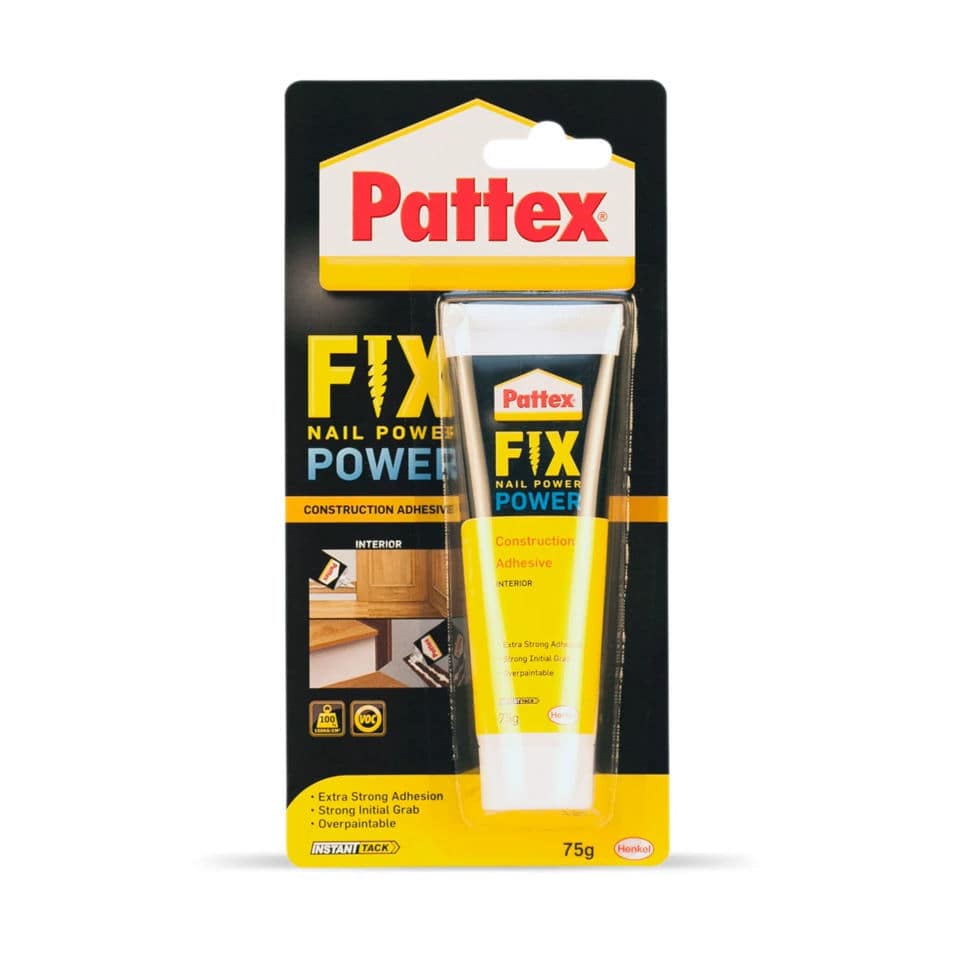 玻璃胶 - PATTEX - 混凝土 / 单组分 / 粘结