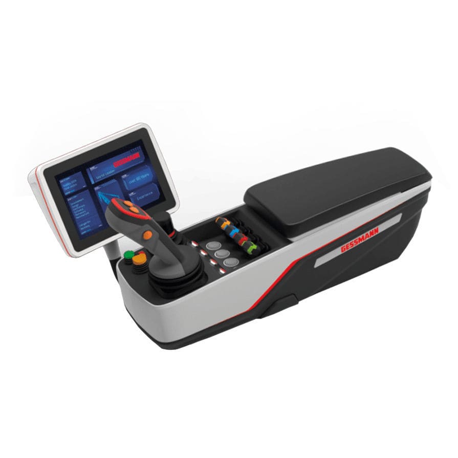 带扶手操纵杆 - C1 - W. GESSMANN GmbH - 紧凑型 / 多轴 / 带按钮