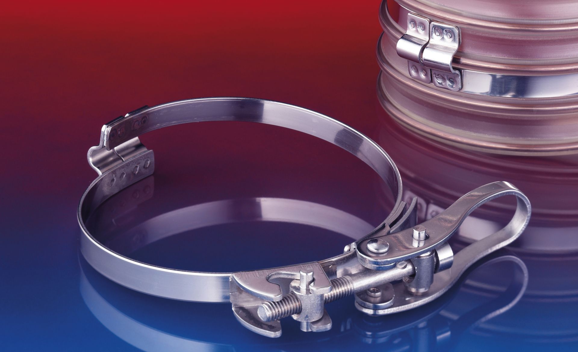 不锈钢卡箍 - CLAMP 213 - NORRES Schlauchtechnik GmbH - 桥式 / 带式