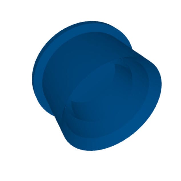 压接工艺盖子 - GD series - DBI Plastics - 圆形 / 塑料