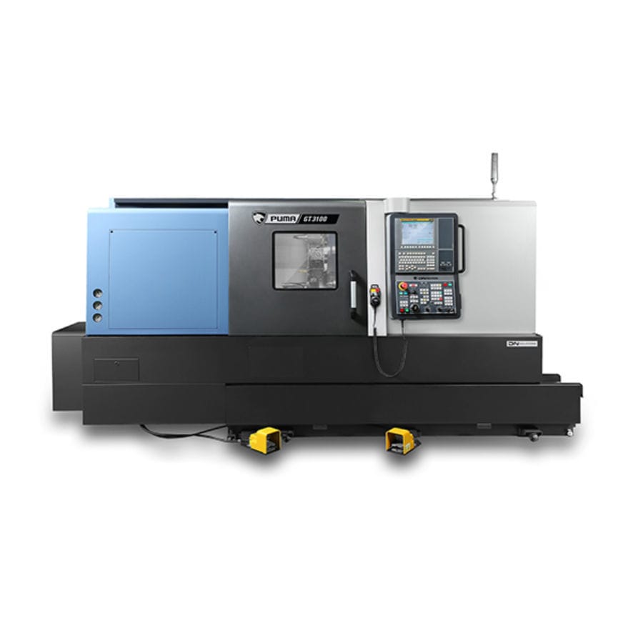 CNC数控车削加工中心 - PUMA GT series - DN SOLUTIONS - 双轴 / 12工具 / 用于大型工件