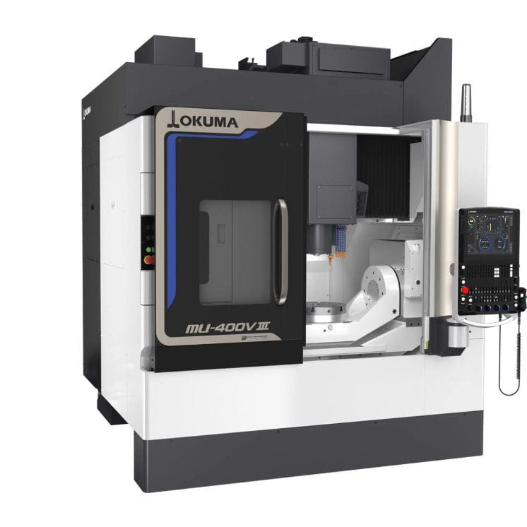 5轴CNC加工中心 - MU-400VIII - OKUMA EUROPE GMBH - 通用 / 32工具 / 20工具