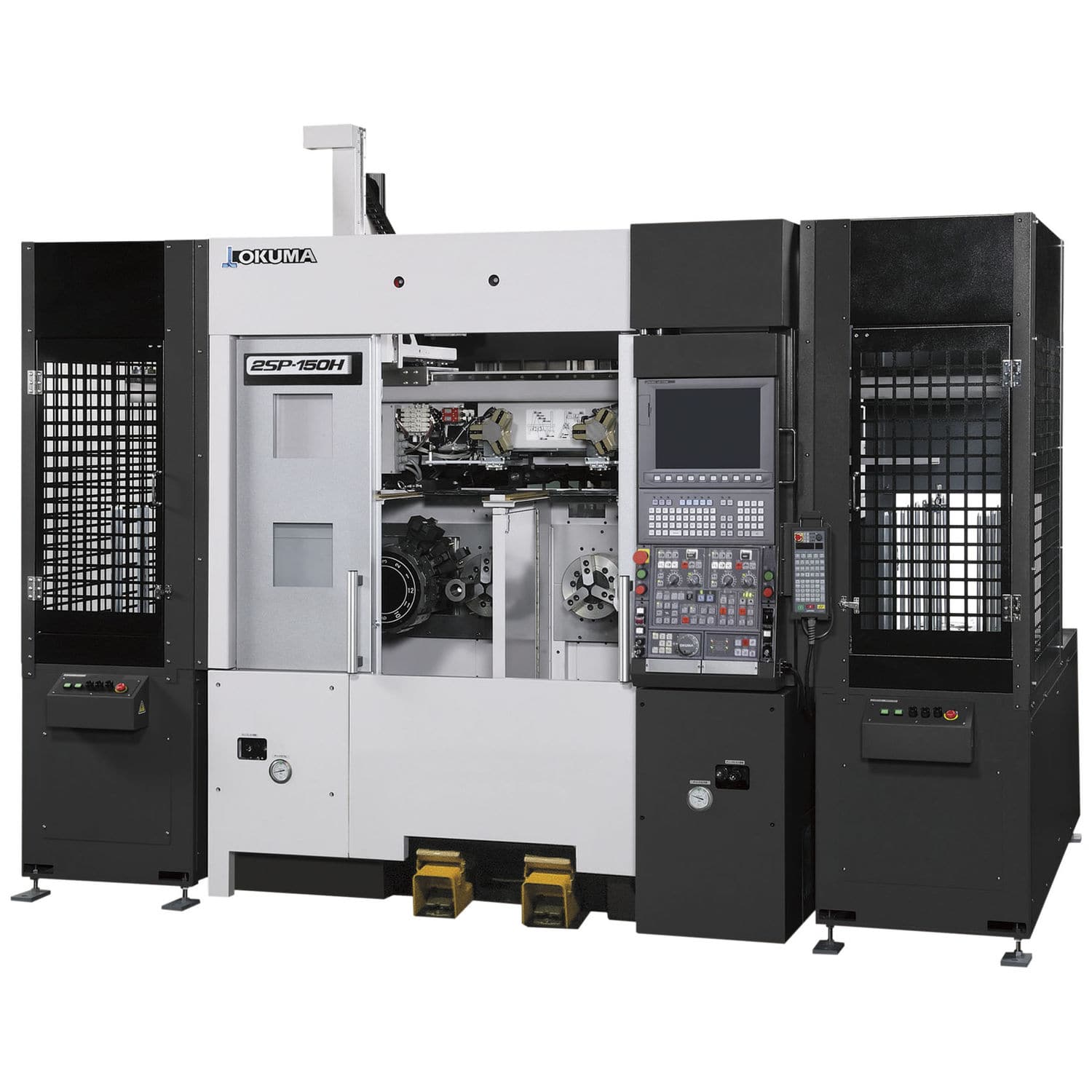 CNC数控车床 - 2SP-150H - OKUMA EUROPE GMBH - 卧式 / 双轴 / 二机轴