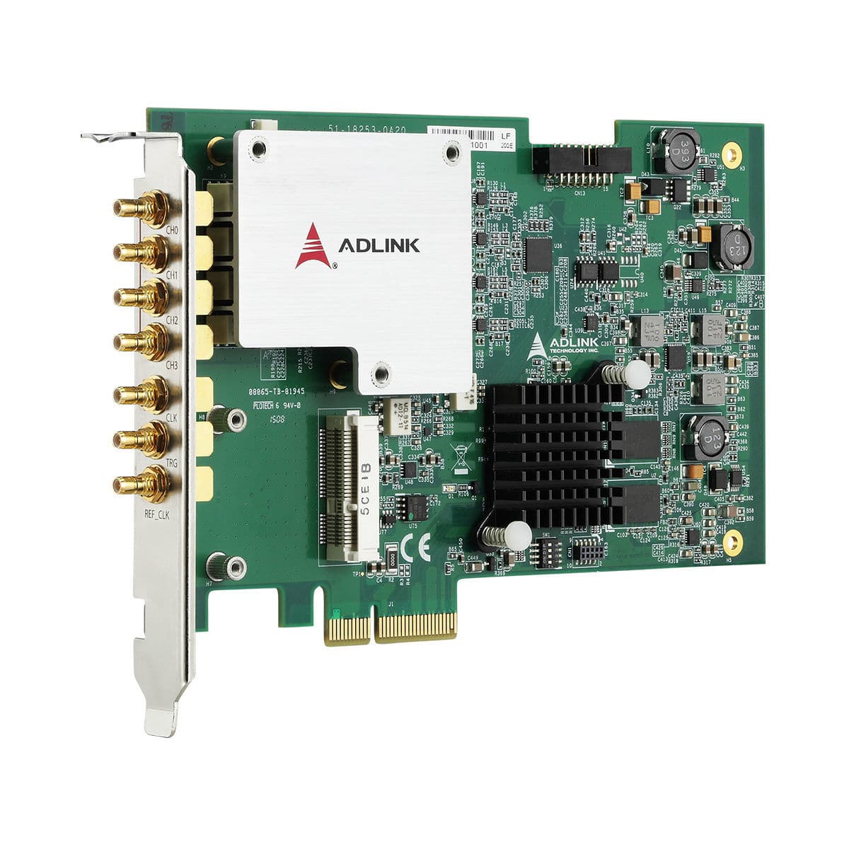 4通道数字化/示波器 - PCIe-9834 - ADLINK TECHNOLOGY - 16位 / 快速 / PCI Express