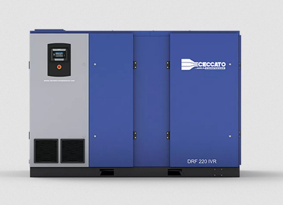 螺杆压缩机 - DRF 151 - 220 HP IVR series - Ceccato Aria Compressa - 空气 / 电动 / 固定式