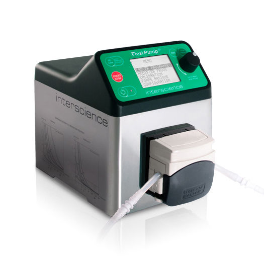 液体分配器 - FlexiPump® - Interscience - 培养介质 / 紧凑型