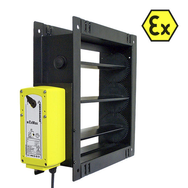 电动风门致动器 - ExMax, RedMax, InMax - Rotork Schischek - 直角回转 / ATEX / 防爆燃