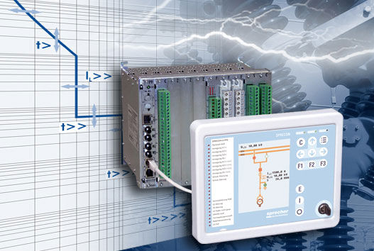 过载保护继电器 - SPRECON-E-P DS..6-2 series - Sprecher Automation - 面板安装 / 数字