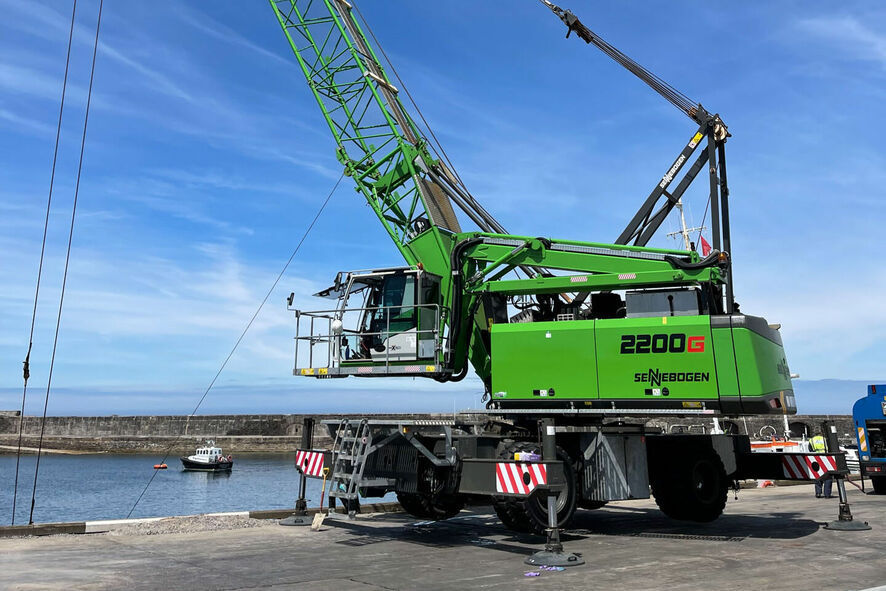 港口起重机 - 2200 G - SENNEBOGEN Maschinenfabrik GmbH/德国SENNEBOGEN - 自走式 ...