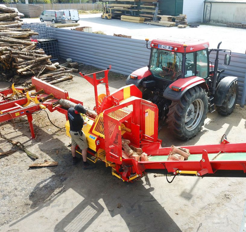 卧式劈木机 - XYLOG 410 - RABAUD